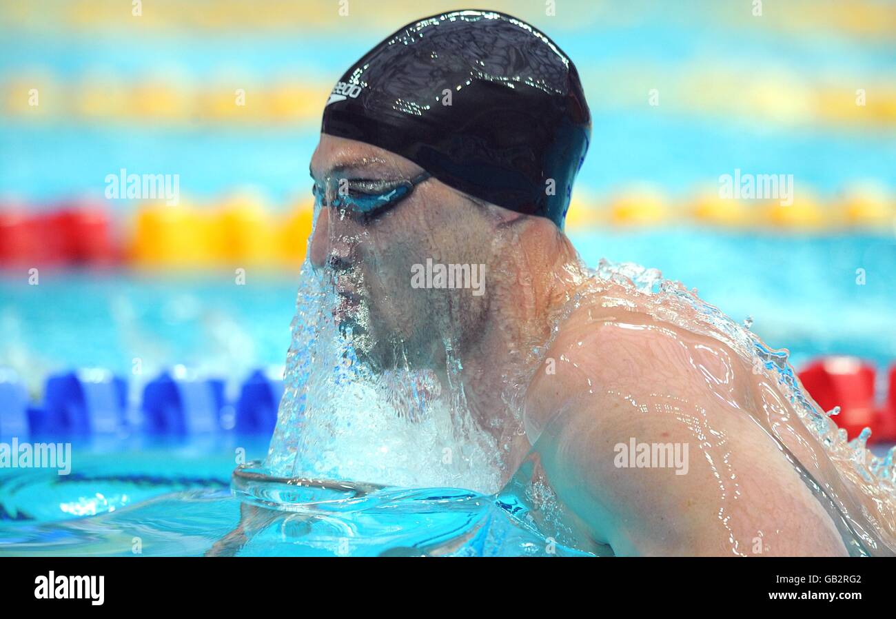 Ireland's Andrew Bree in action in the Men's 200m Breststroke semi ...