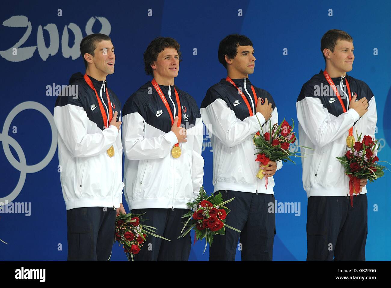 Michael phelps olympics medals hi-res stock photography and images - Alamy