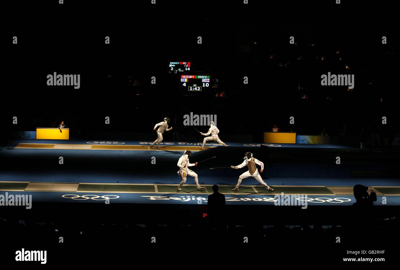 Fencing Hall of National Convention Centre Beijing, China during the ...