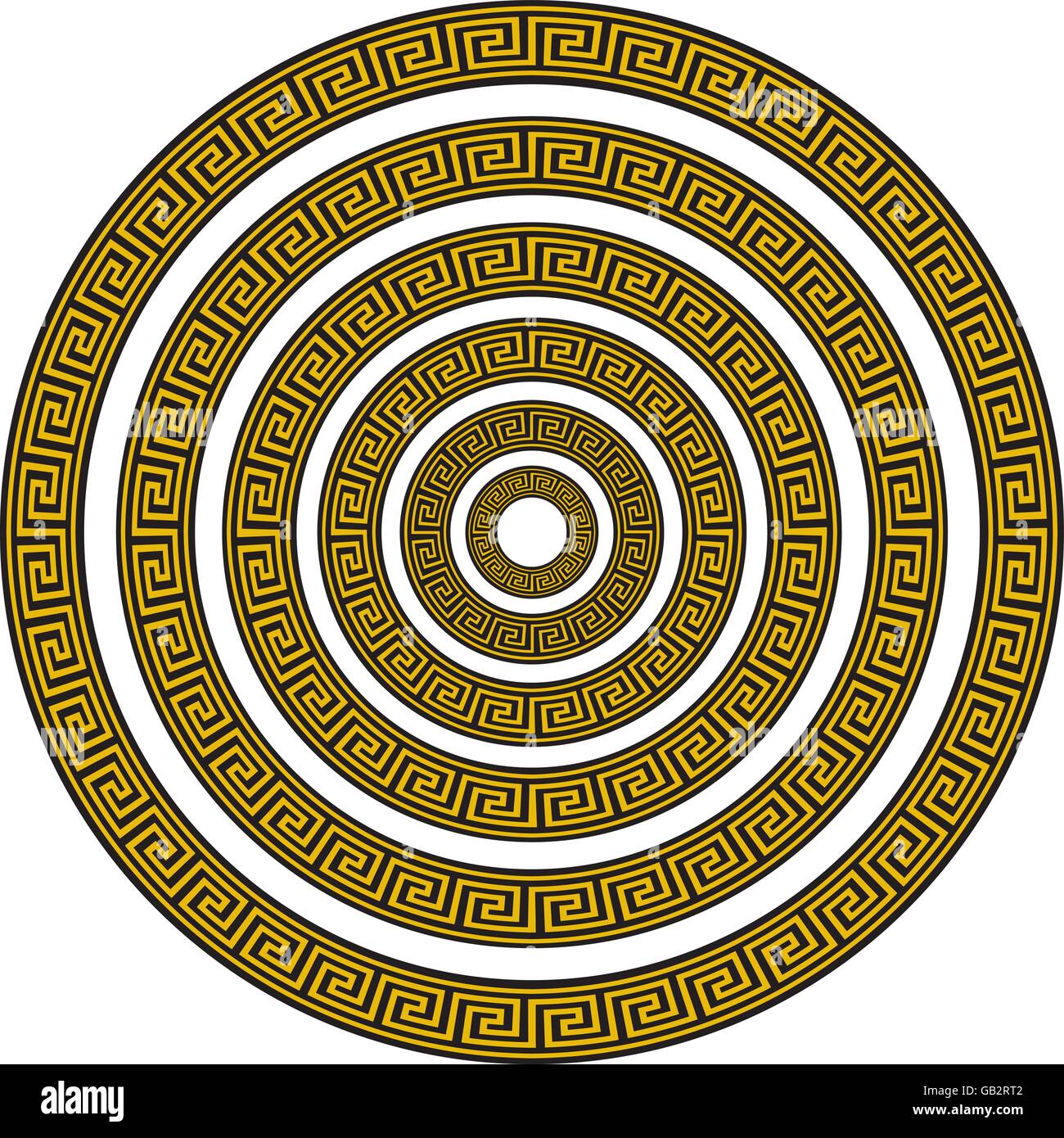 Roman Key Borders Stock Vector Images - Alamy