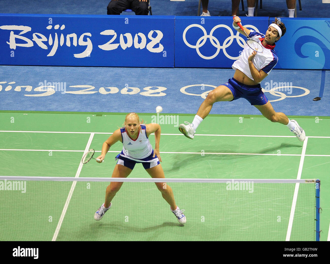 Beijing olympics 2008 badminton hi-res stock photography and images - Alamy