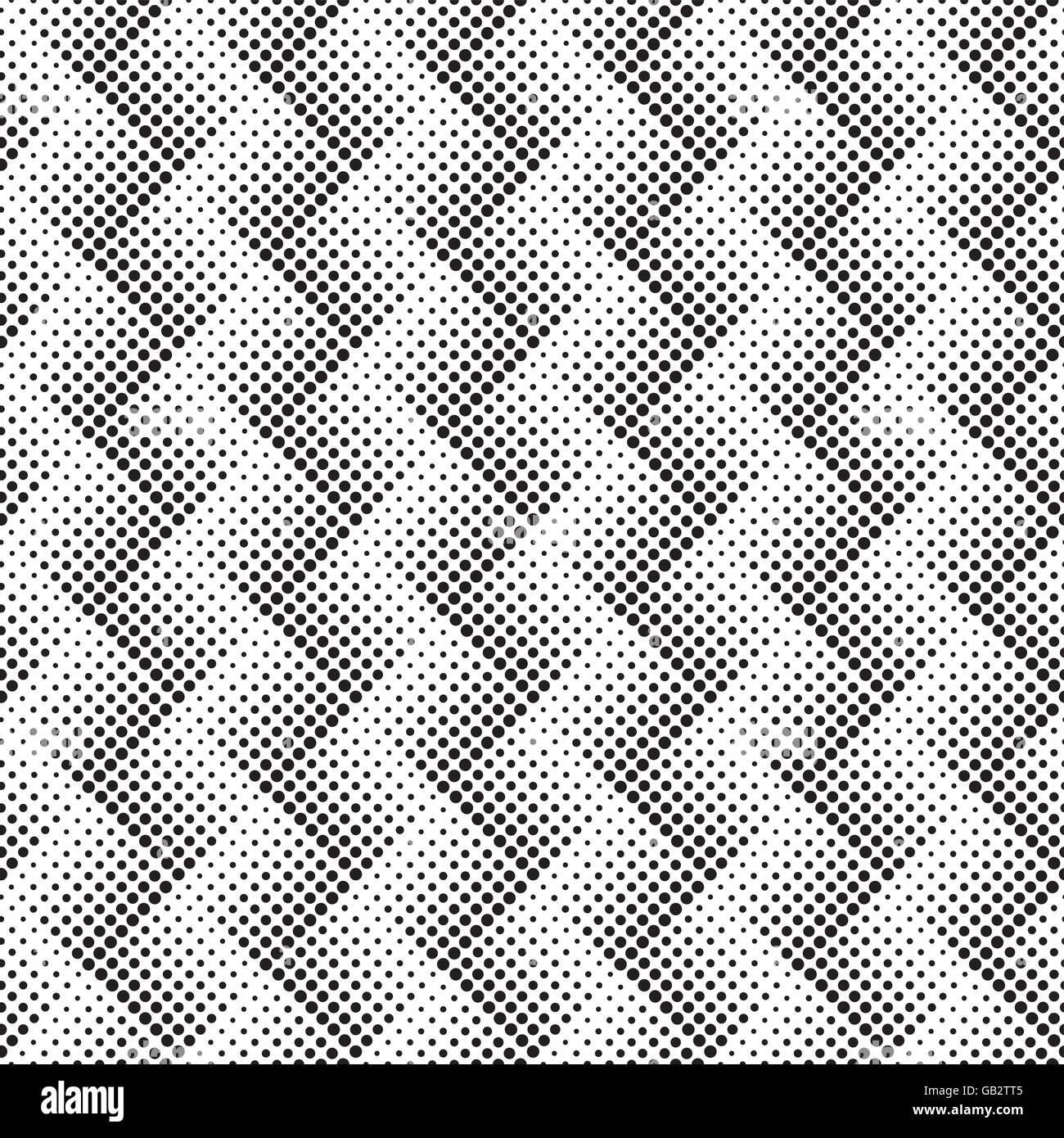 Seamless Vector Halftone Zig Zag Checkered Pattern Background. Black ... Seamless Vector Halftone Zig Zag Checkered Pattern Background. Black ...