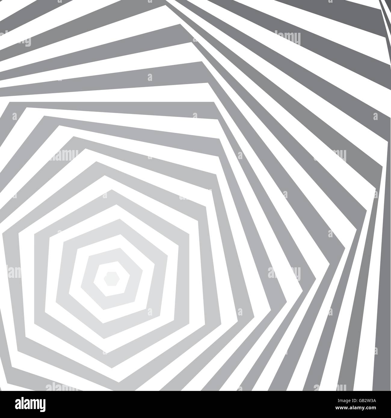 Hexagon gradation optical illusion background Stock Vector Image & Art ...