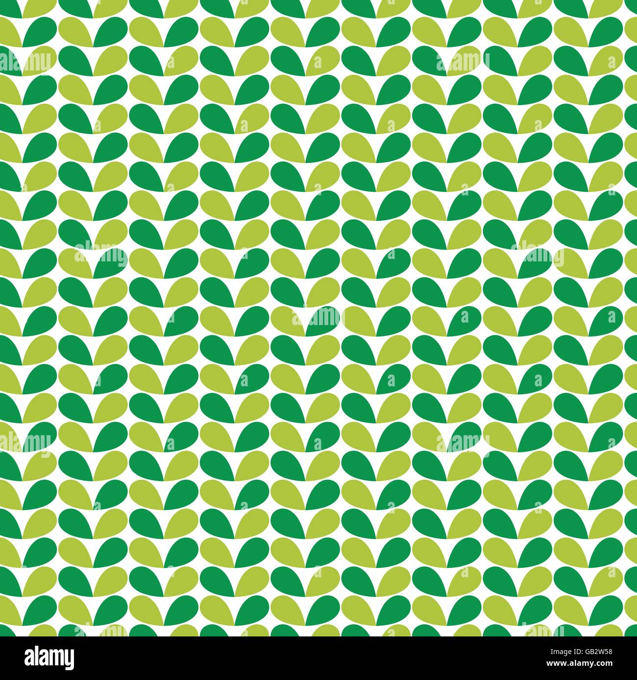 Seamless green leaf pattern Stock Vector Image & Art - Alamy