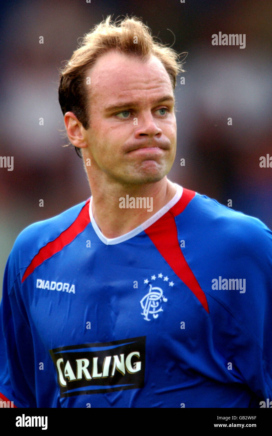 Soccer - Friendly - VFB Auerbach v Glasgow Rangers. Christian Nerlinger ...