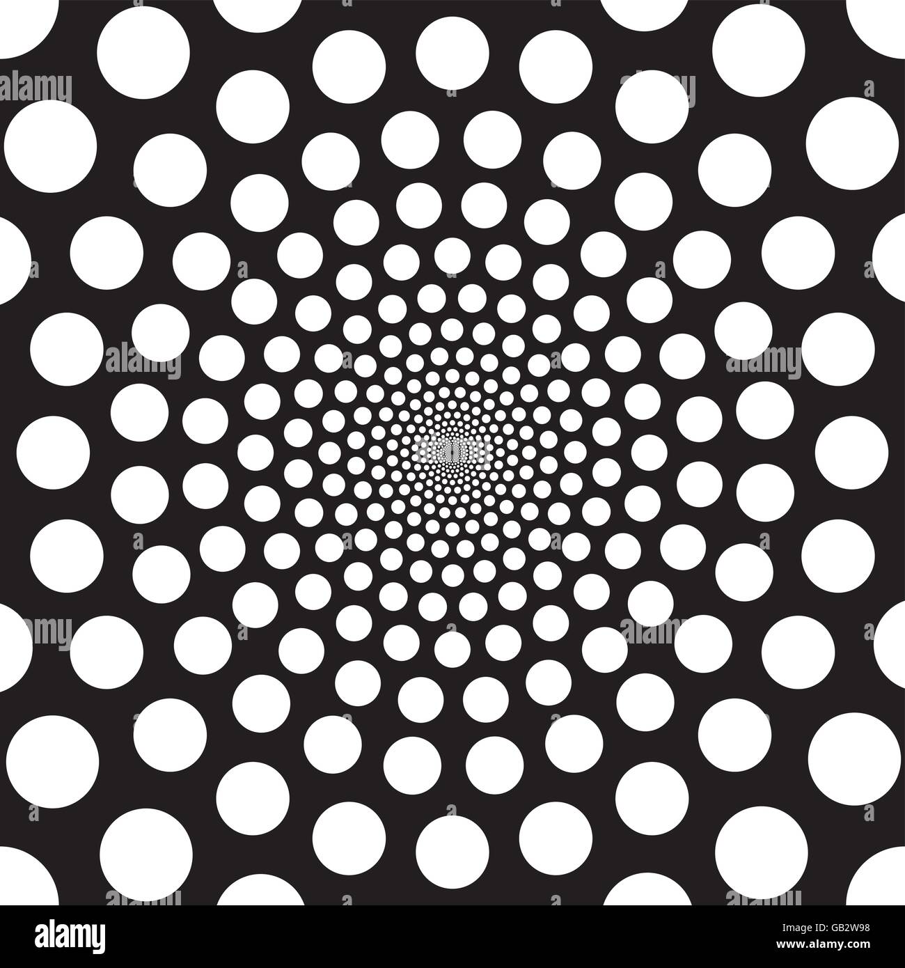 Abstract radiating dot pattern background Stock Vector Image & Art - Alamy