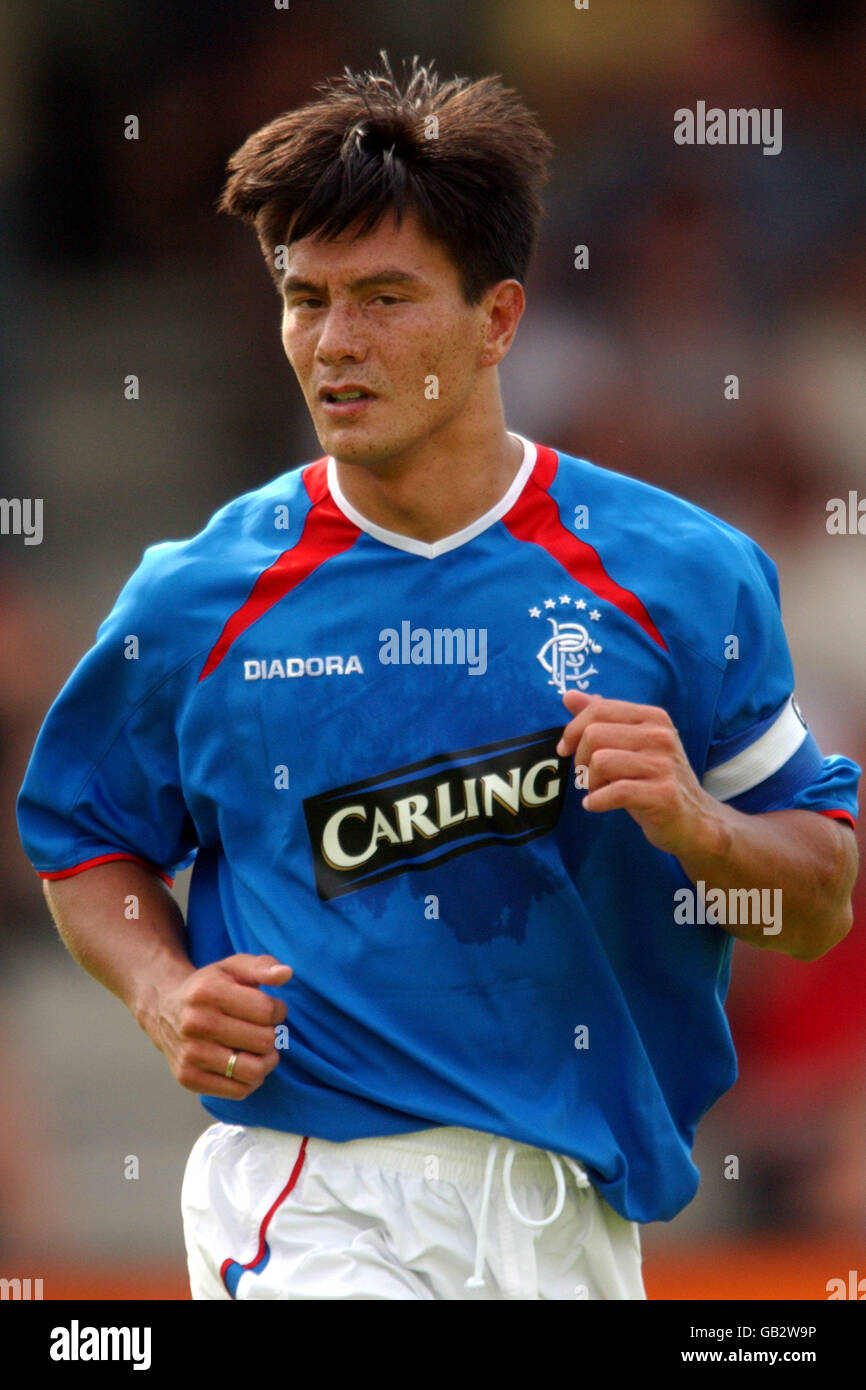 Soccer - Friendly - VFB Auerbach v Glasgow Rangers. Michael Mols ...
