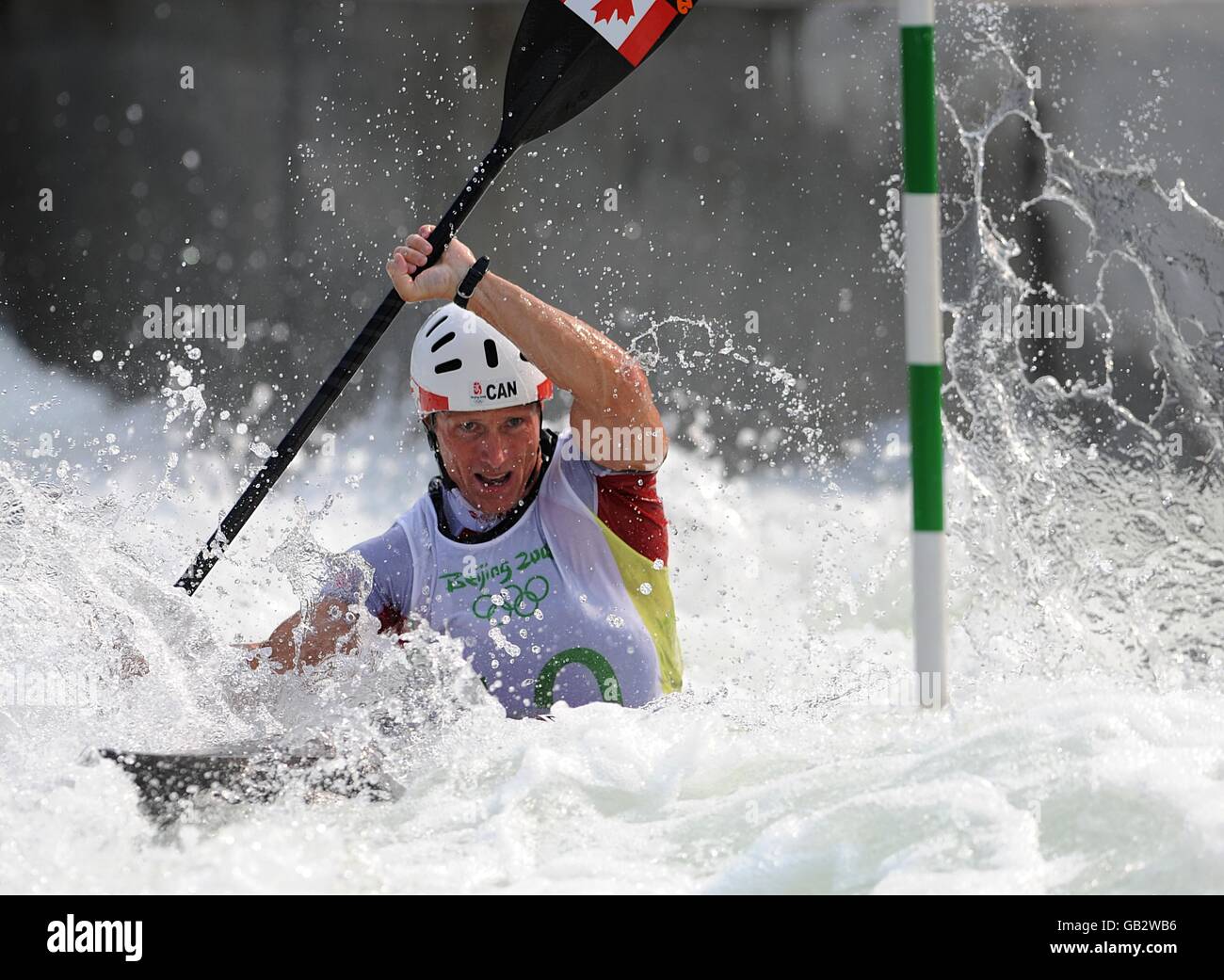 Canada's David Ford competes during the kayak (K1) men's semifinal at ...