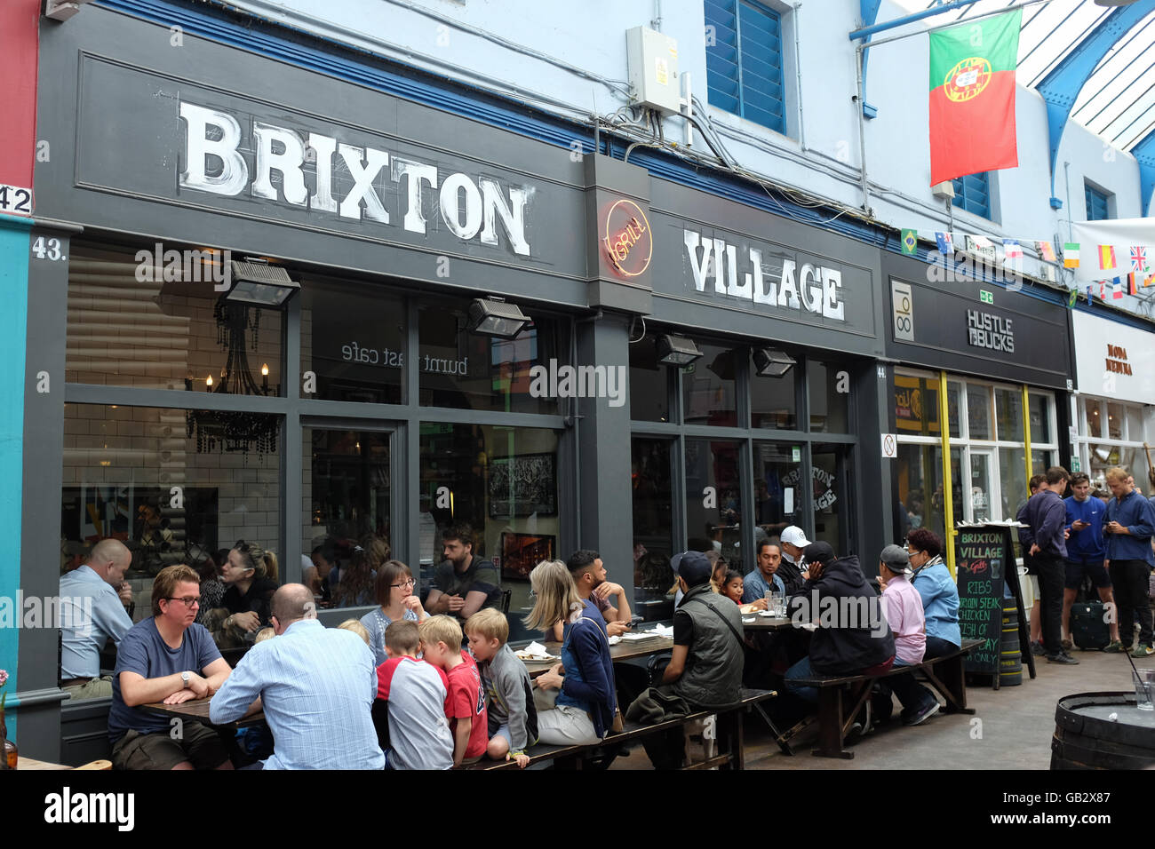 Brixton Village in Brixton, London, England Stock Photo - Alamy