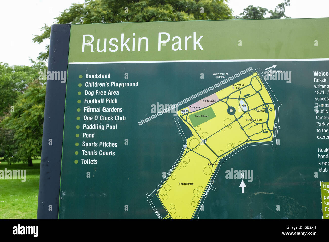 London ruskin park hi-res stock photography and images - Alamy