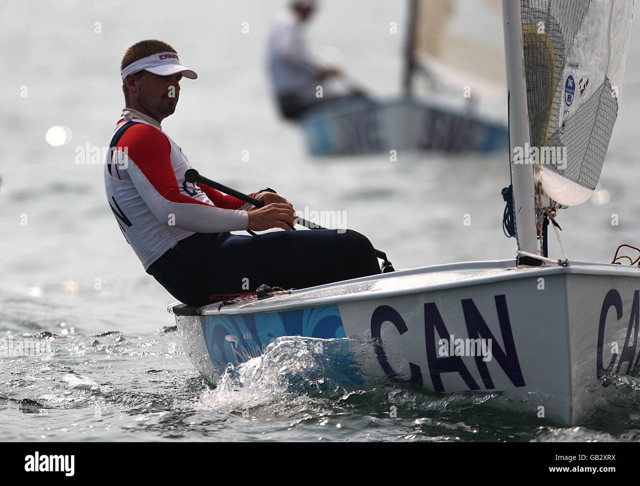 Canada's Christopher Cook during today's abandoned medal race off the ...