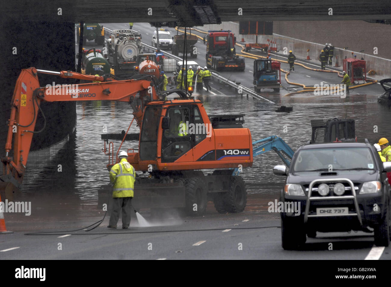 Severe floods in northern ireland hi-res stock photography and images ...