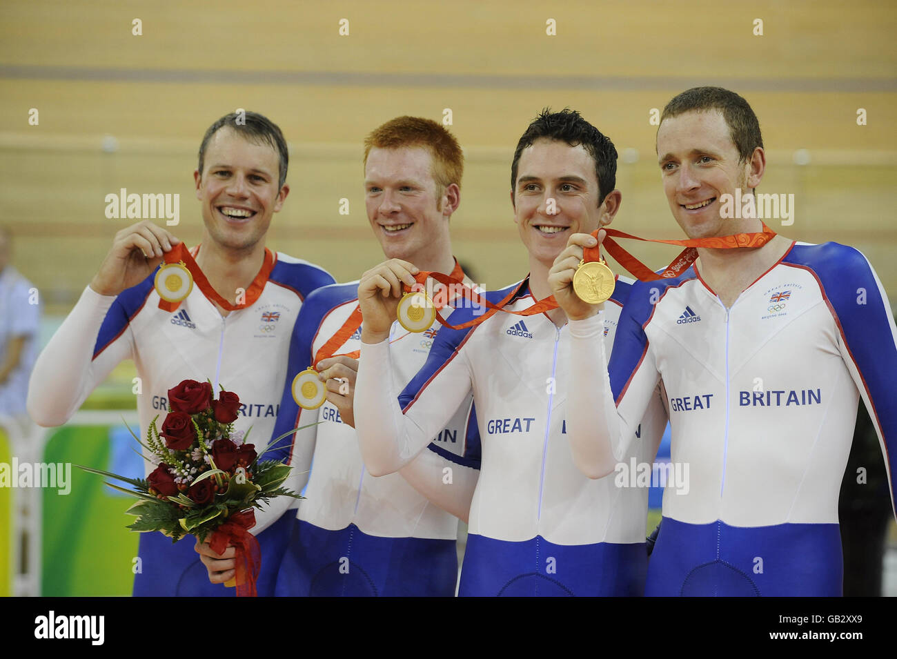 Great britains team members l to r paul manning hi-res stock ...