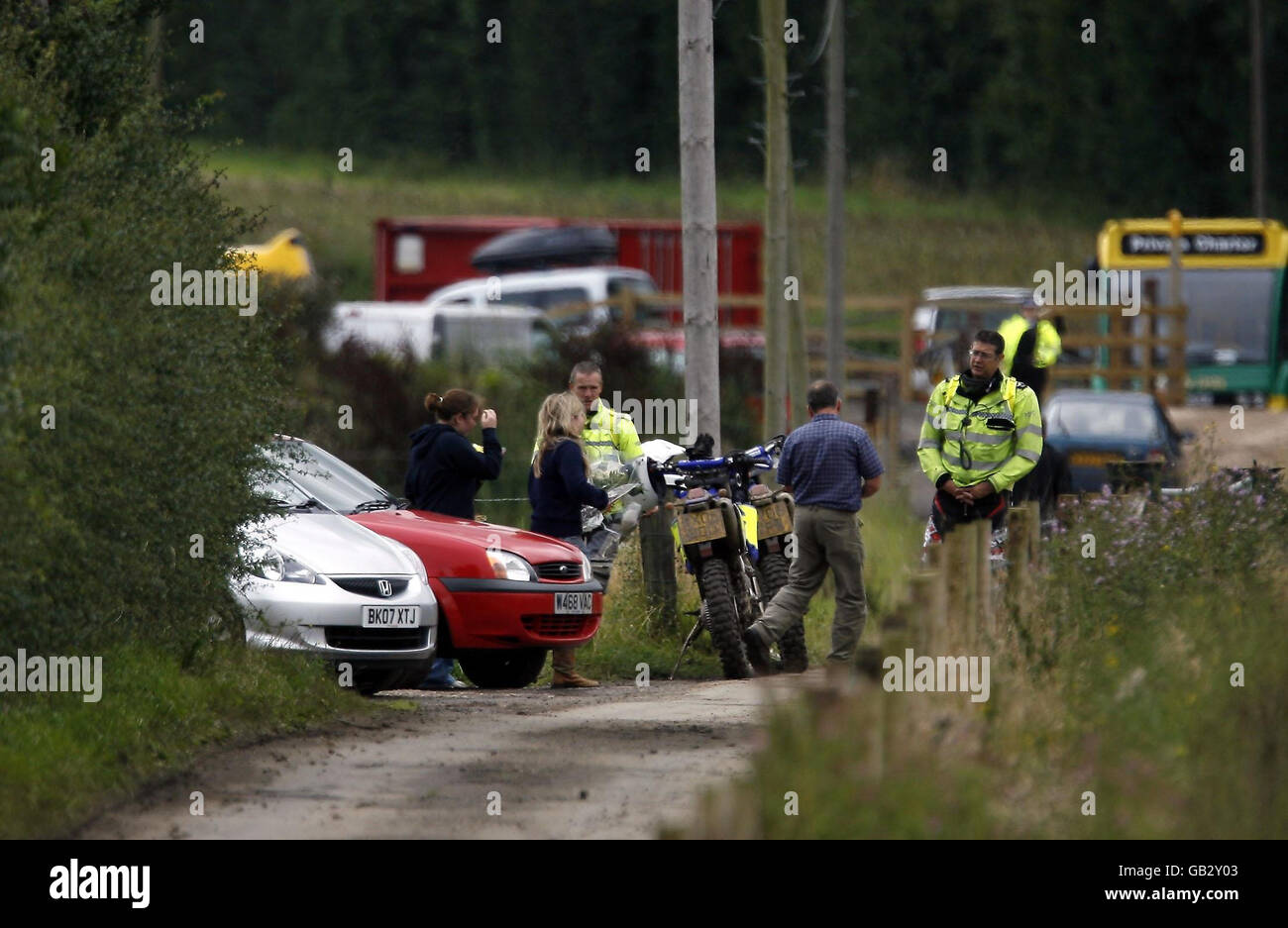 Five dead in mid-air crash Stock Photo - Alamy
