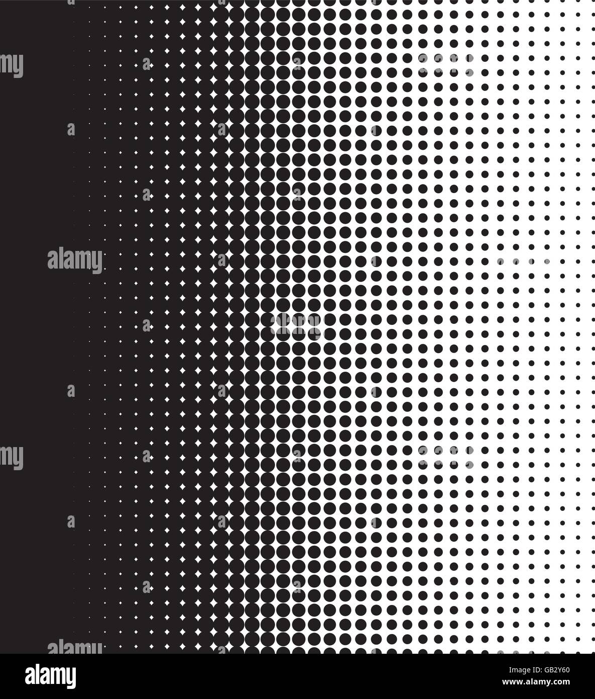 Halftone dots pattern gradient in vector format Stock Vector Image & Art - Alamy