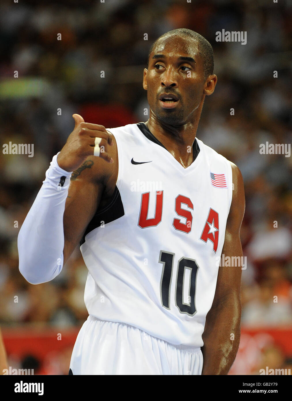 Usas kobe bryant at the olympic basketball gymnasium hi-res stock ...