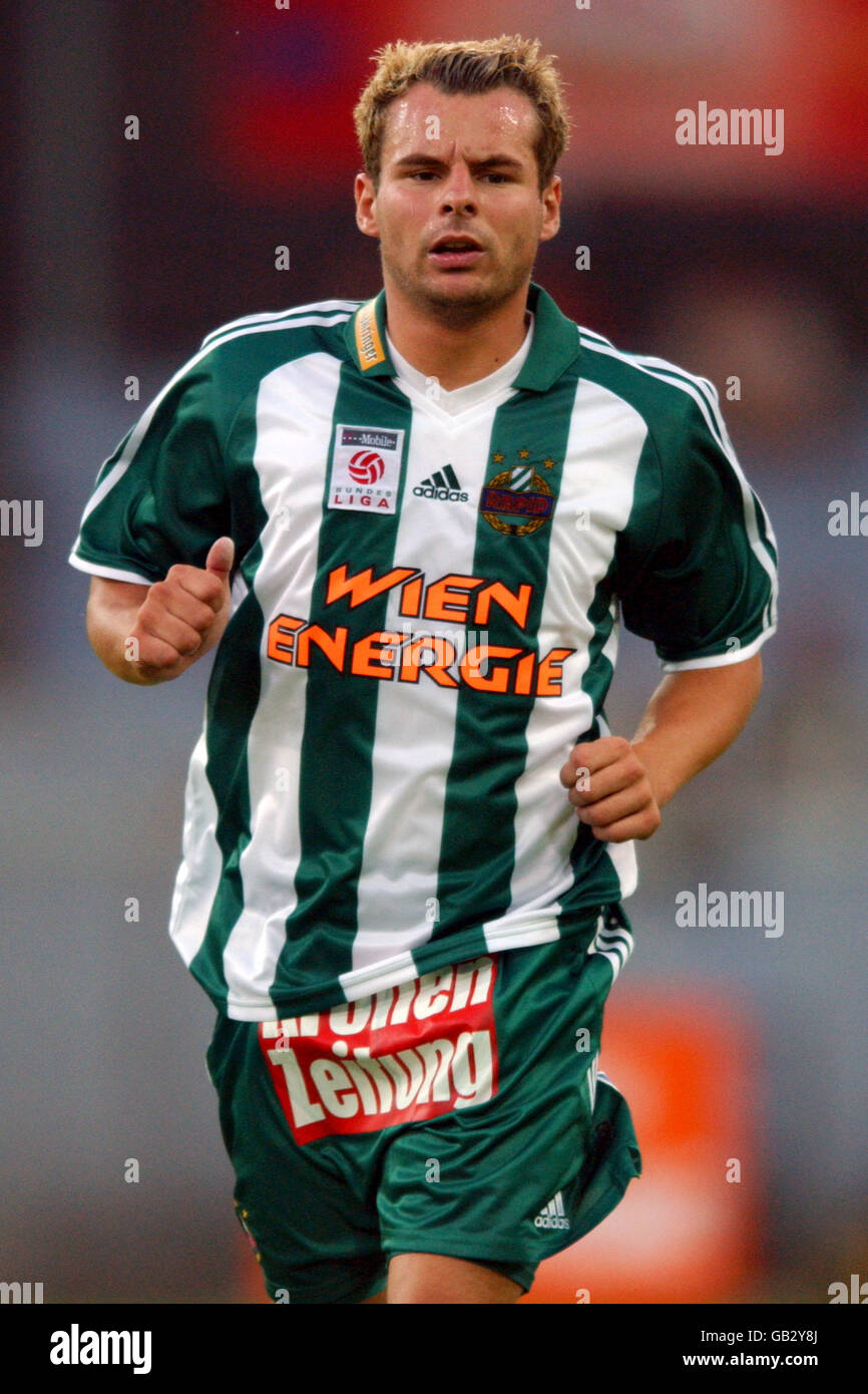 Soccer - Friendly - Rapid Vienna v Red Star Belgrade. Roman Wallner ...