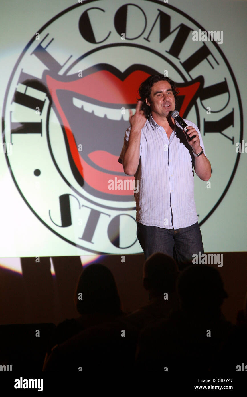 Horse Racing - Comedy Night - Sandown Park. Comedian Micky Flanagan ...