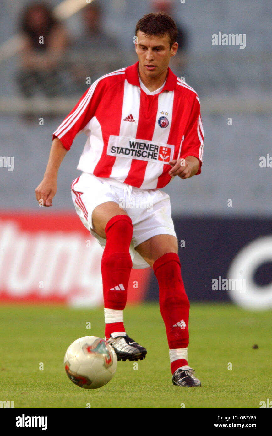 Soccer - Friendly - Rapid Vienna v Red Star Belgrade. Milan Dudic, Red ...
