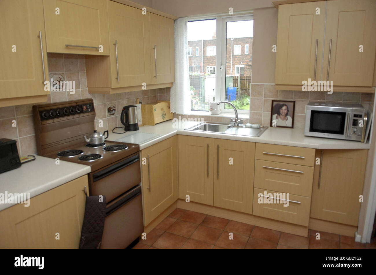 George Best's childhood home for sale Stock Photo - Alamy