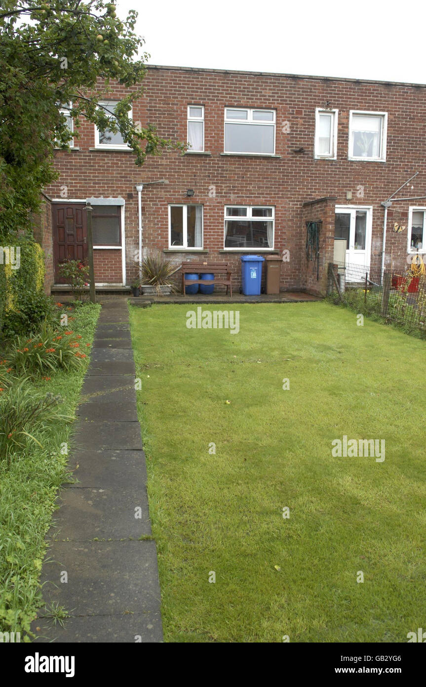 George Best's childhood home for sale Stock Photo - Alamy