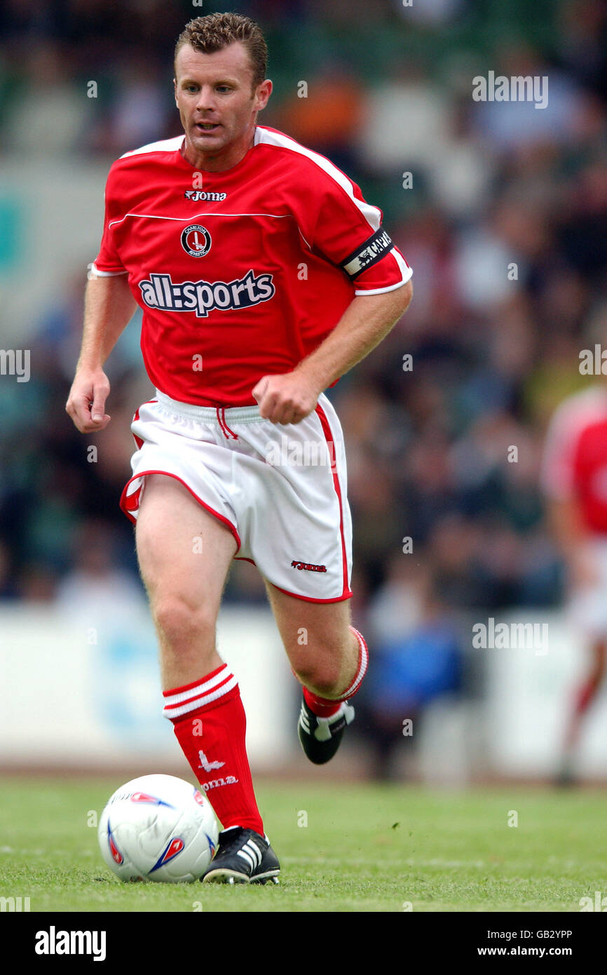 Soccer - Friendly - Plymouth Argyle v Charlton Athletic. Graham Stuart ...