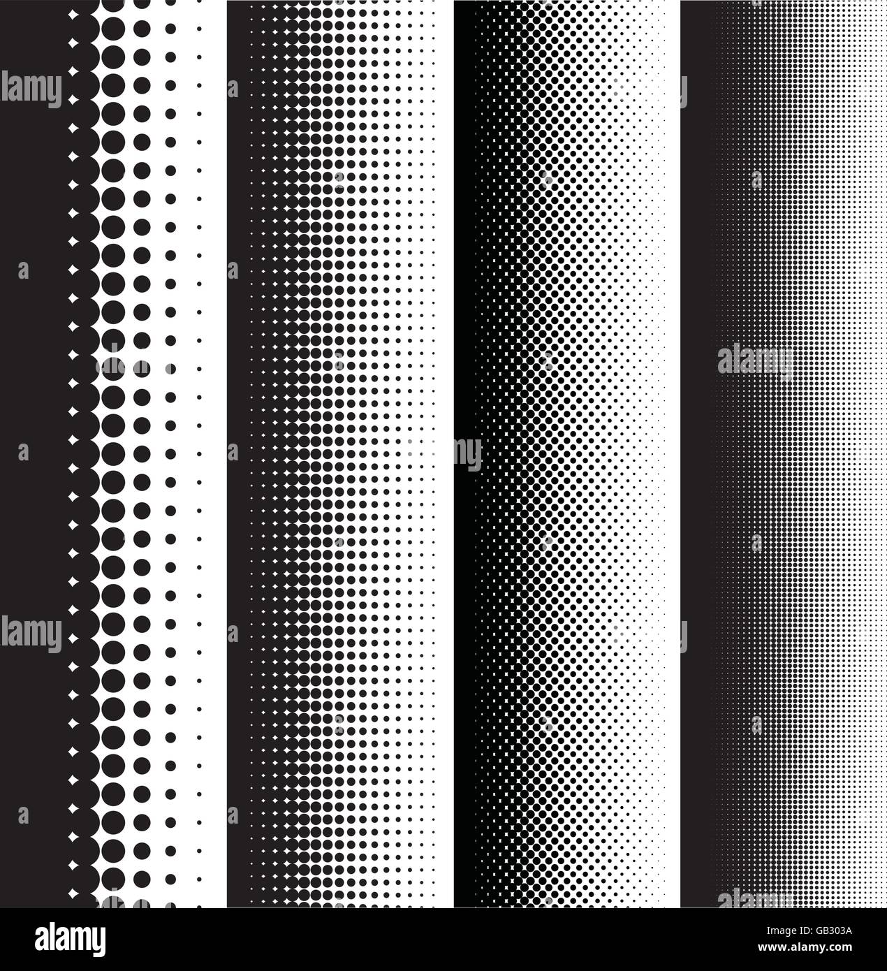 Halftone dots pattern gradient in vector format Stock Vector Image & Art - Alamy