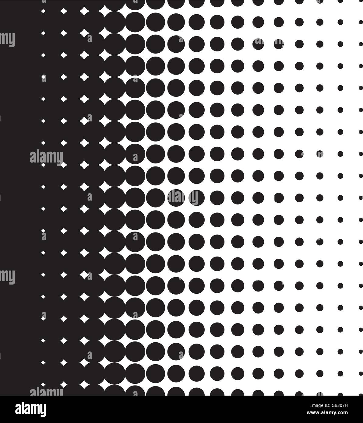 Halftone dots pattern gradient in vector format Stock Vector Image & Art - Alamy
