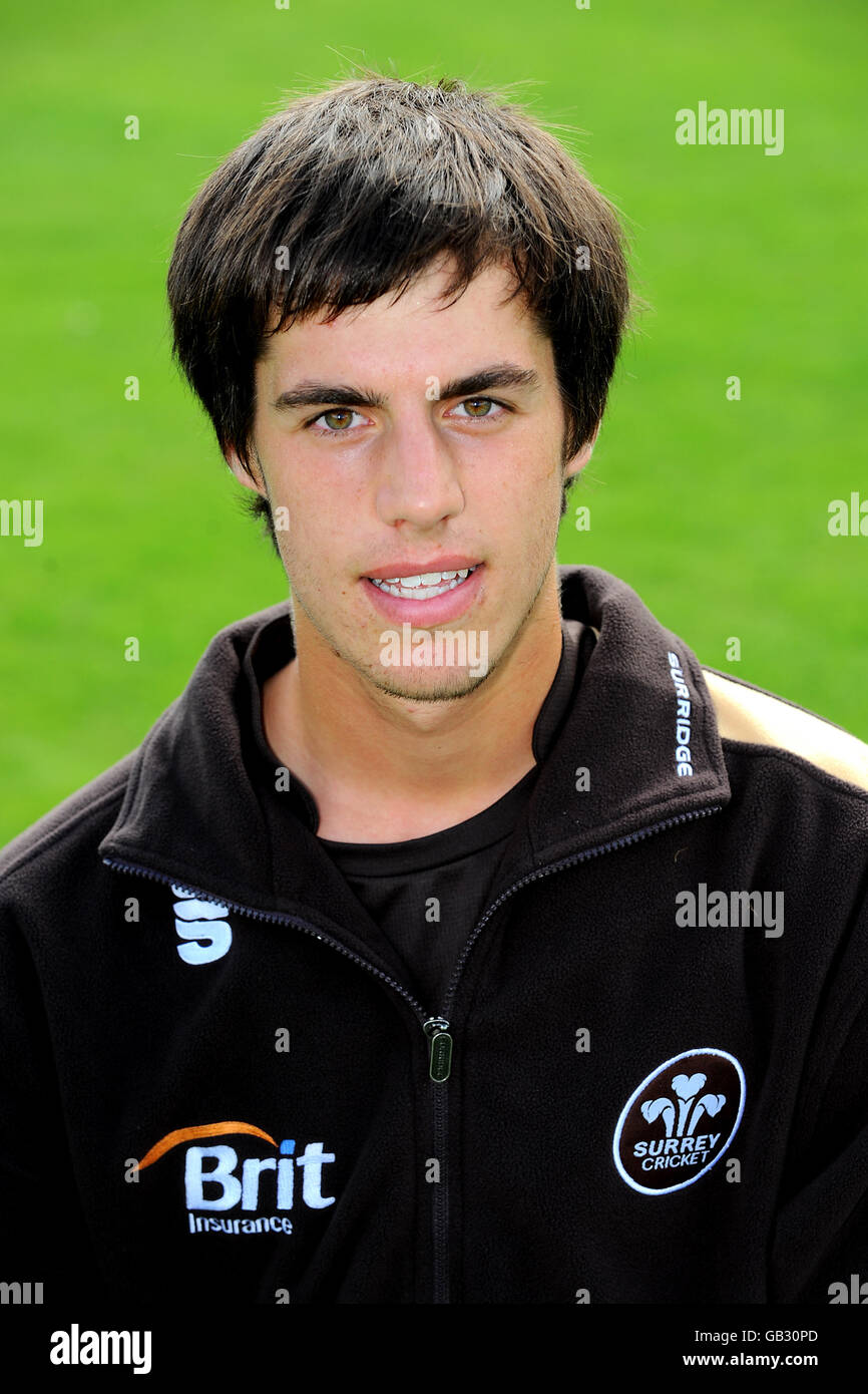 Cricket - Surrey U17 v Middlesex U17 - Charterhouse School. Tom Jewell ...