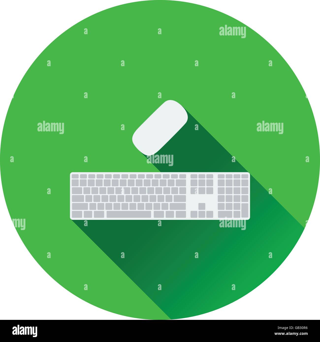 Keyboard Icon Flat Color Design Vector Illustration Stock Vector Image And Art Alamy