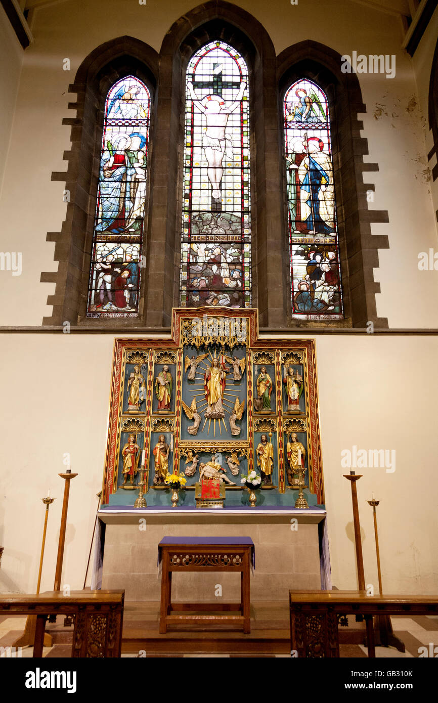 East wing of St James' Church, Hebden Bridge, West Yorkshire Stock ...