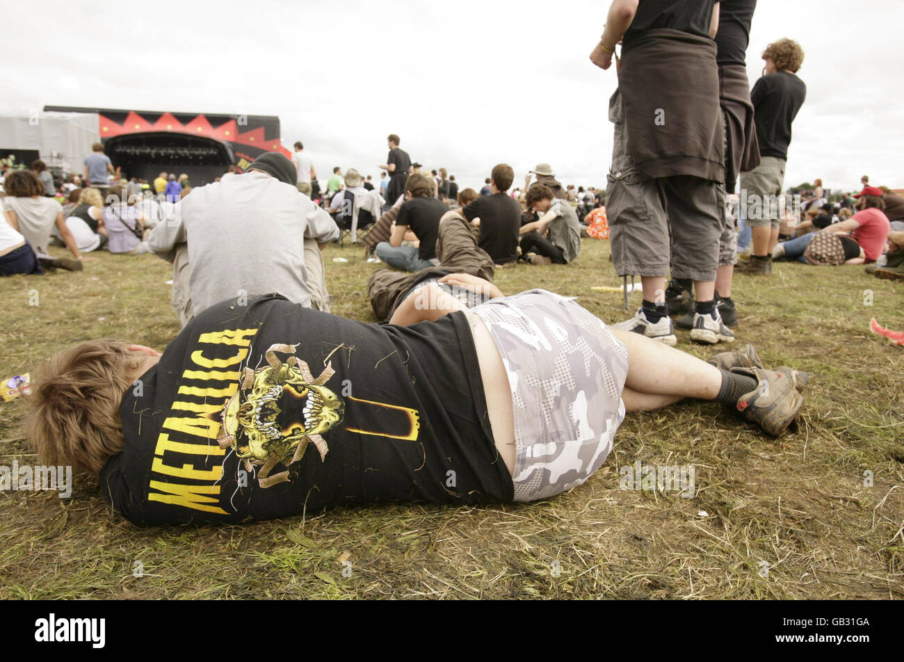 Reading Festival 2008 Stock Photo - Alamy