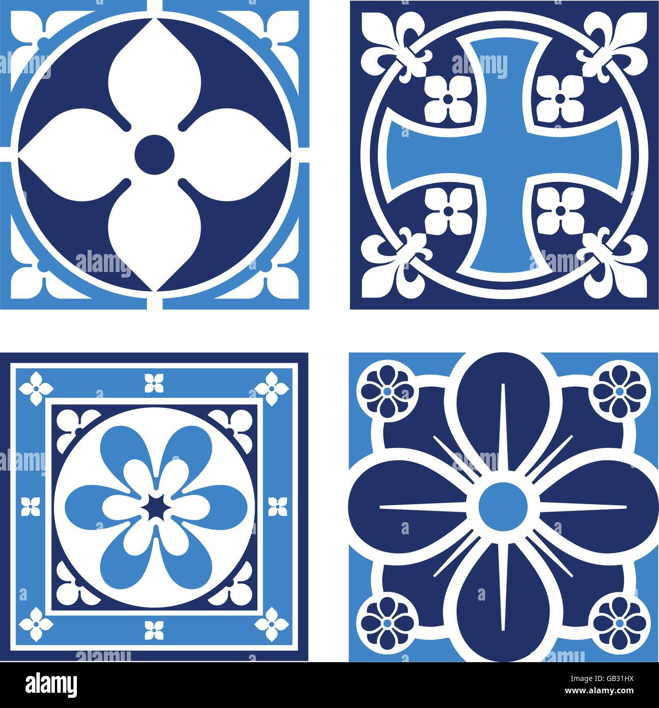 Vintage Ornamental Patterns Stock Vector Image & Art - Alamy