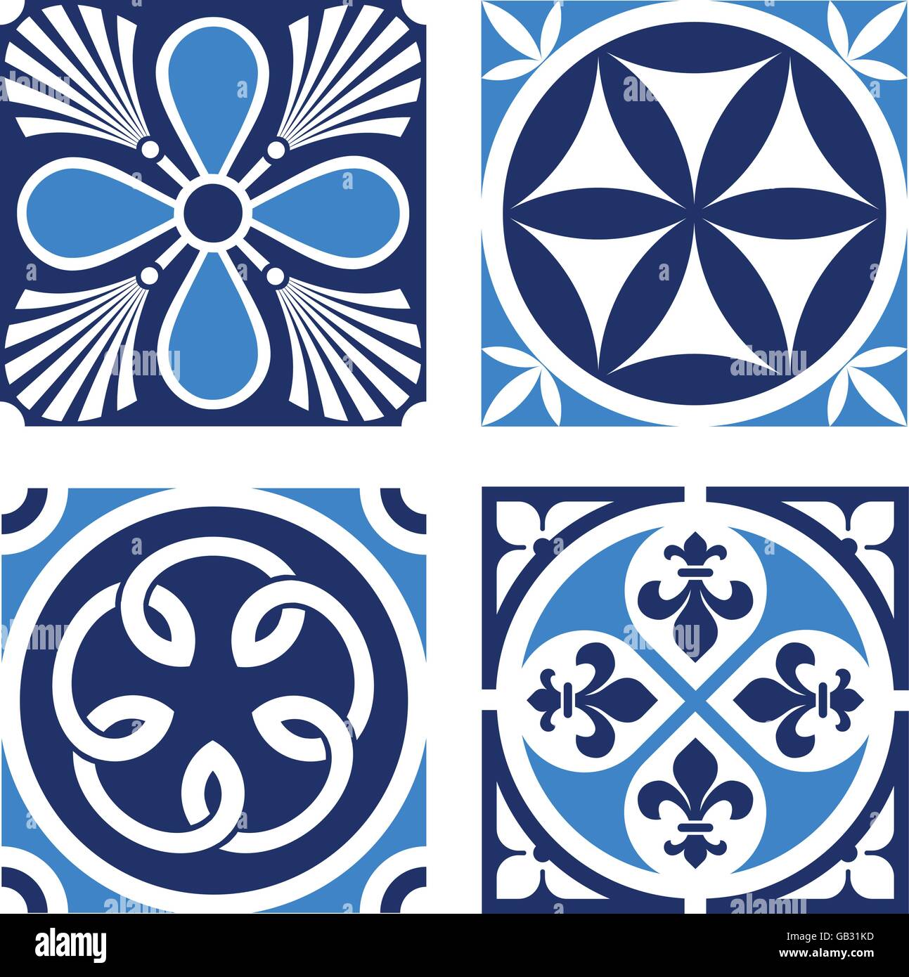 Vintage Ornamental Patterns Stock Vector Image & Art - Alamy