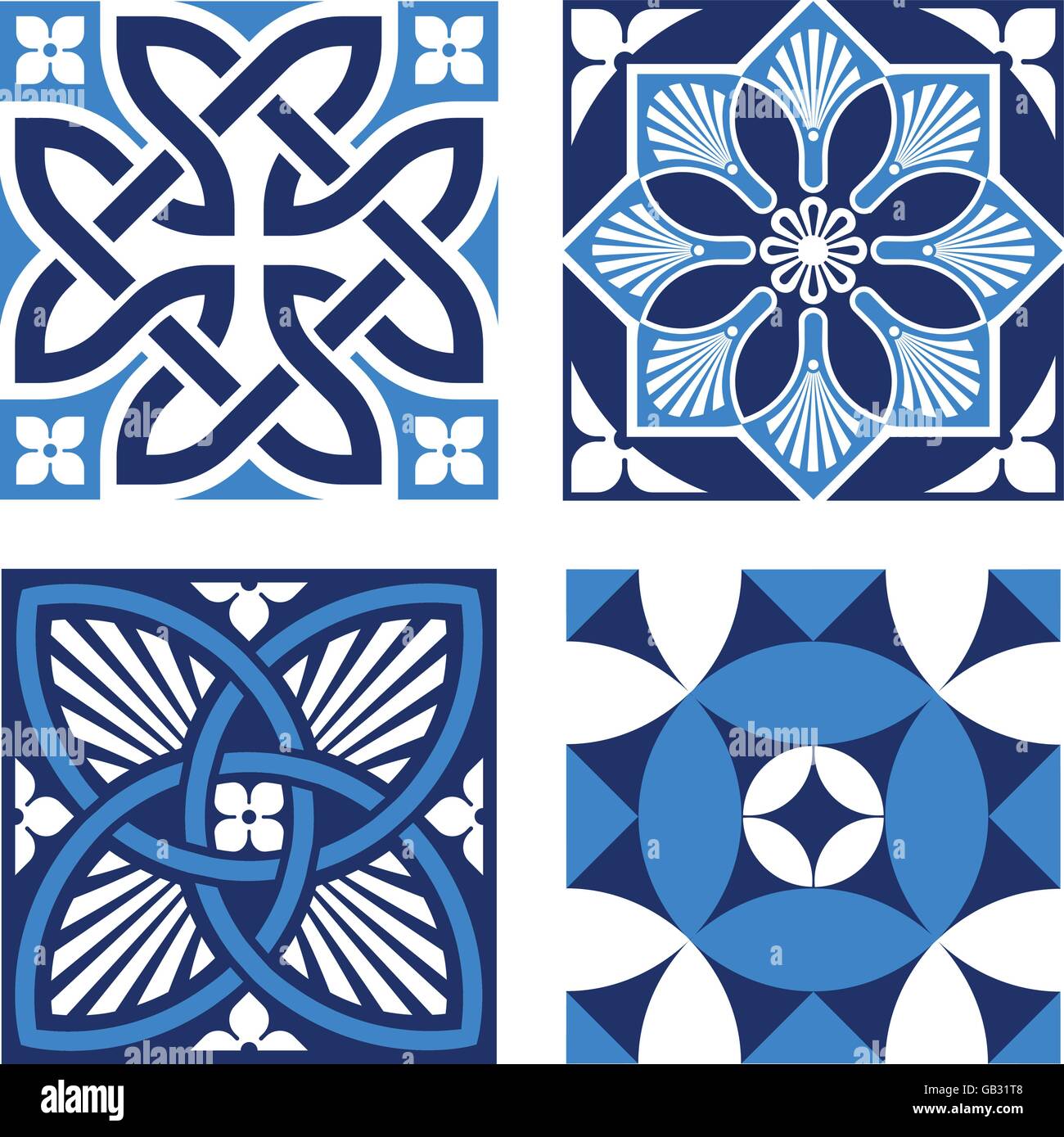 Vintage Ornamental Patterns Stock Vector Image & Art - Alamy