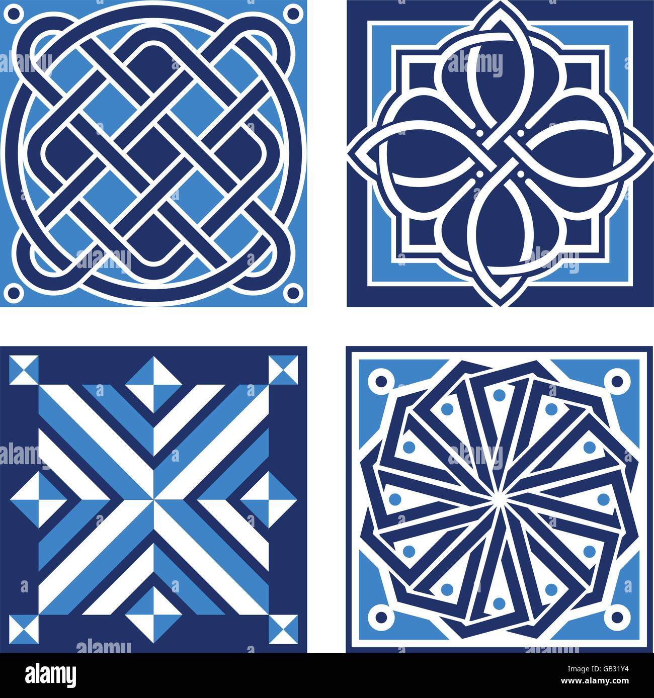 Vintage Ornamental Patterns Stock Vector Image & Art - Alamy