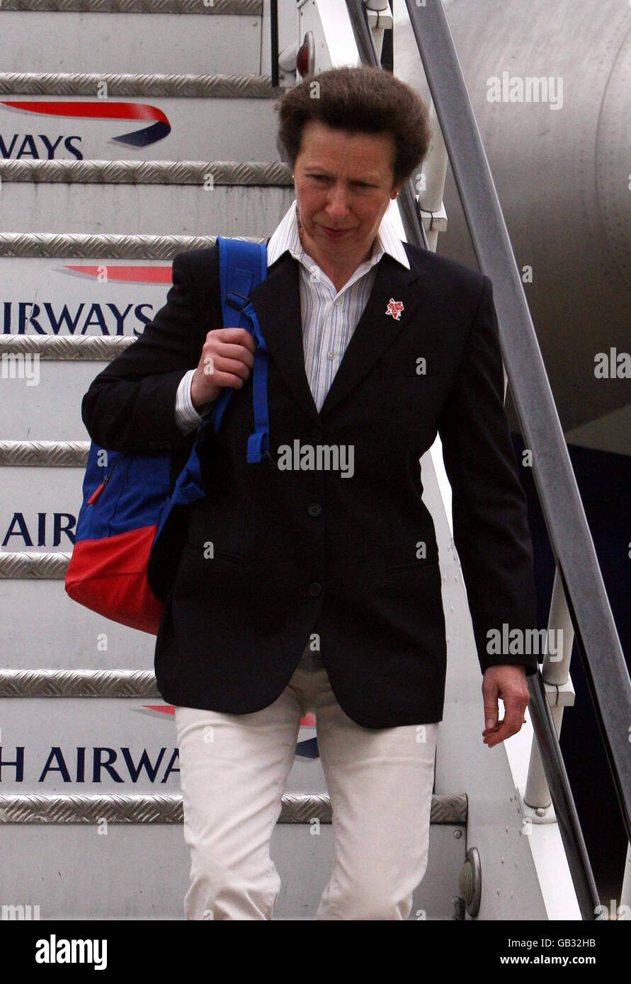 Princess anne olympics hi-res stock photography and images - Alamy