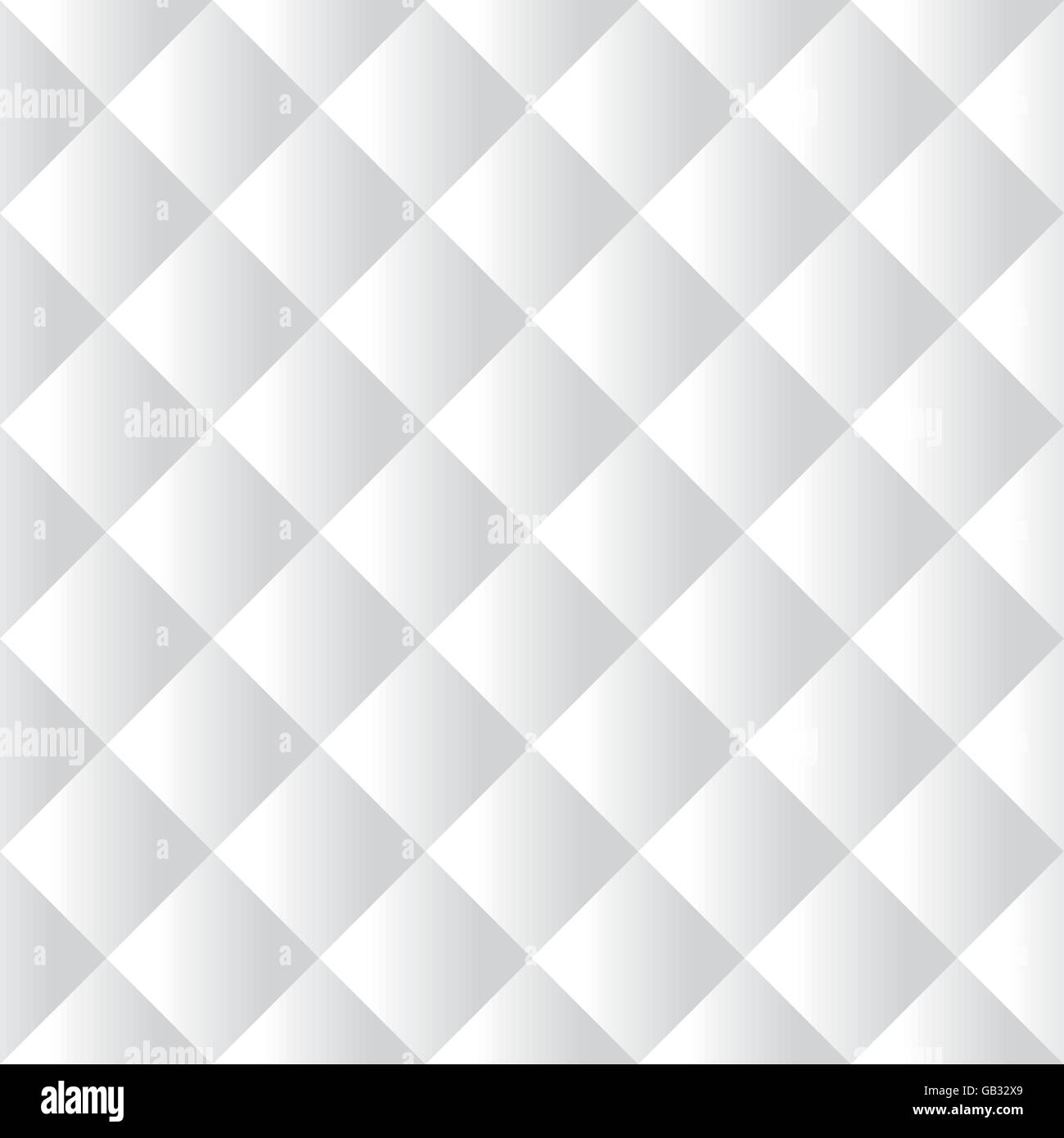 Seamless white padded upholstery vector pattern texture Stock Vector ...