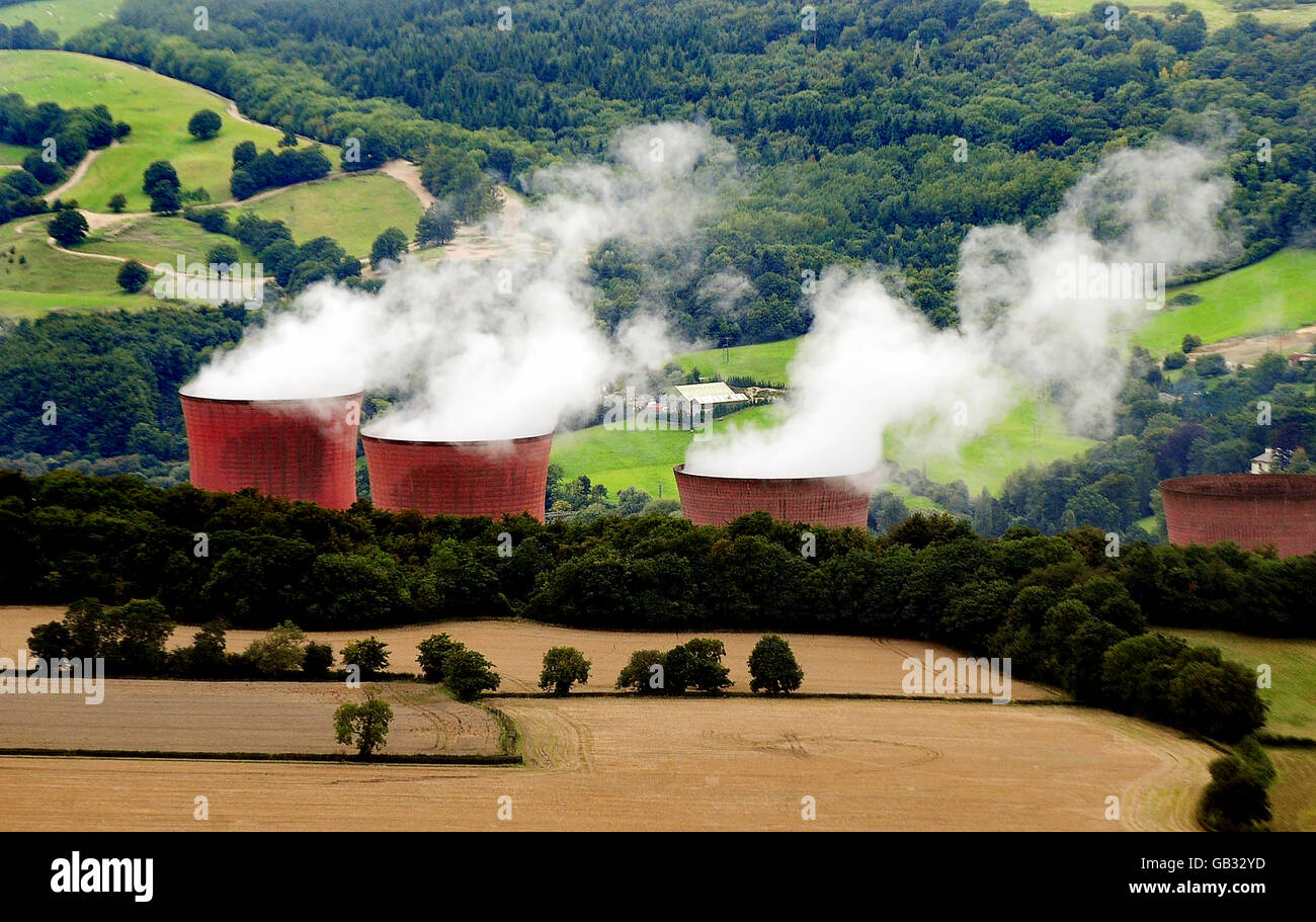 Ironbridge 'B' Power Station (also known as Buildwas Power Station) is ...