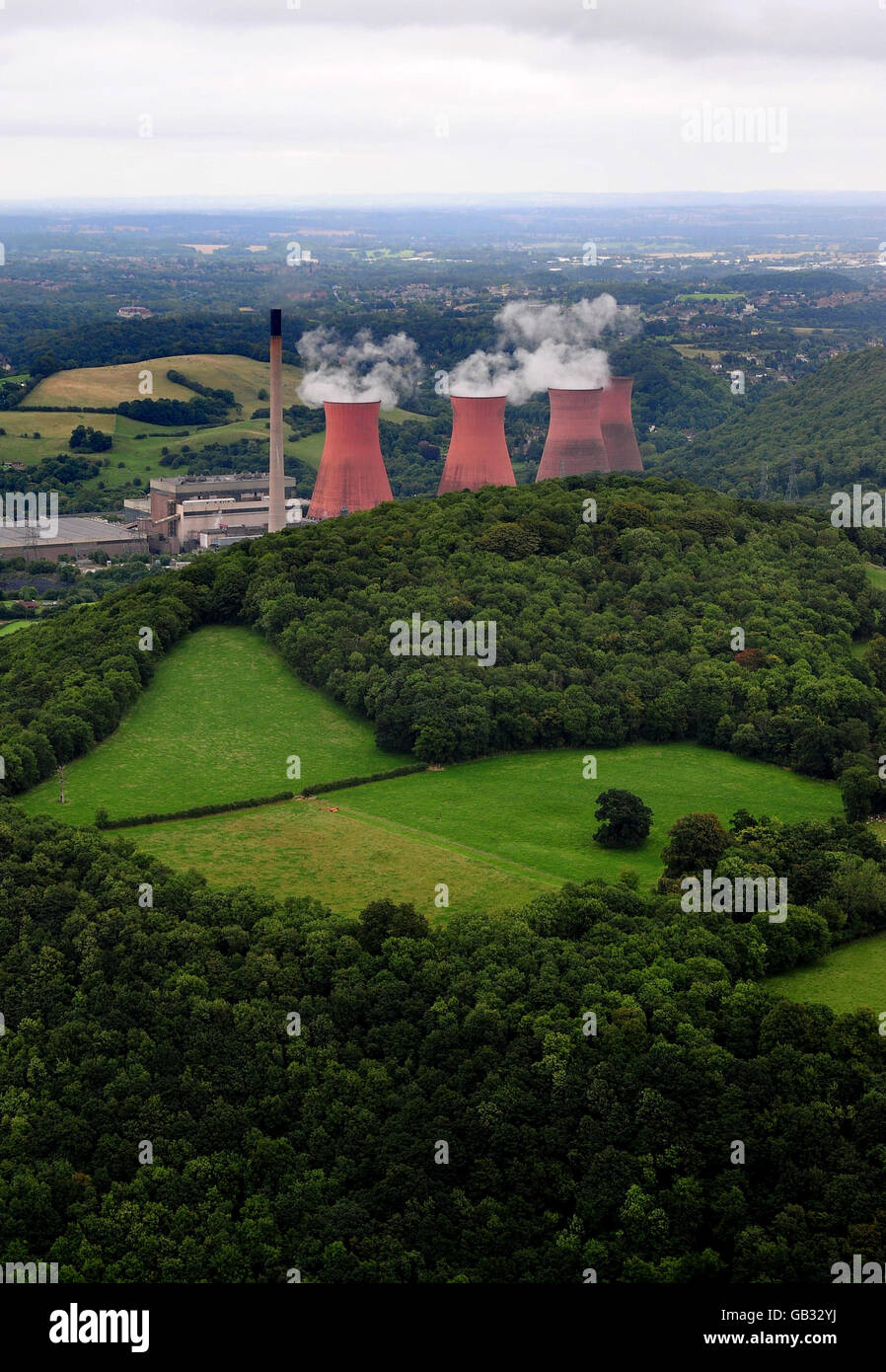 Ironbridge 'B' Power Station (also known as Buildwas Power Station) is ...