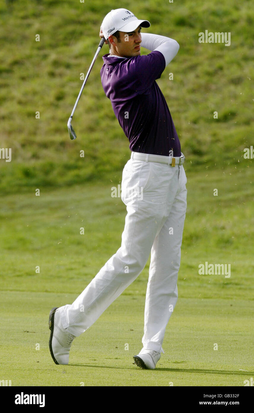 Englands ross fisher on round two johnnie walker championship ...
