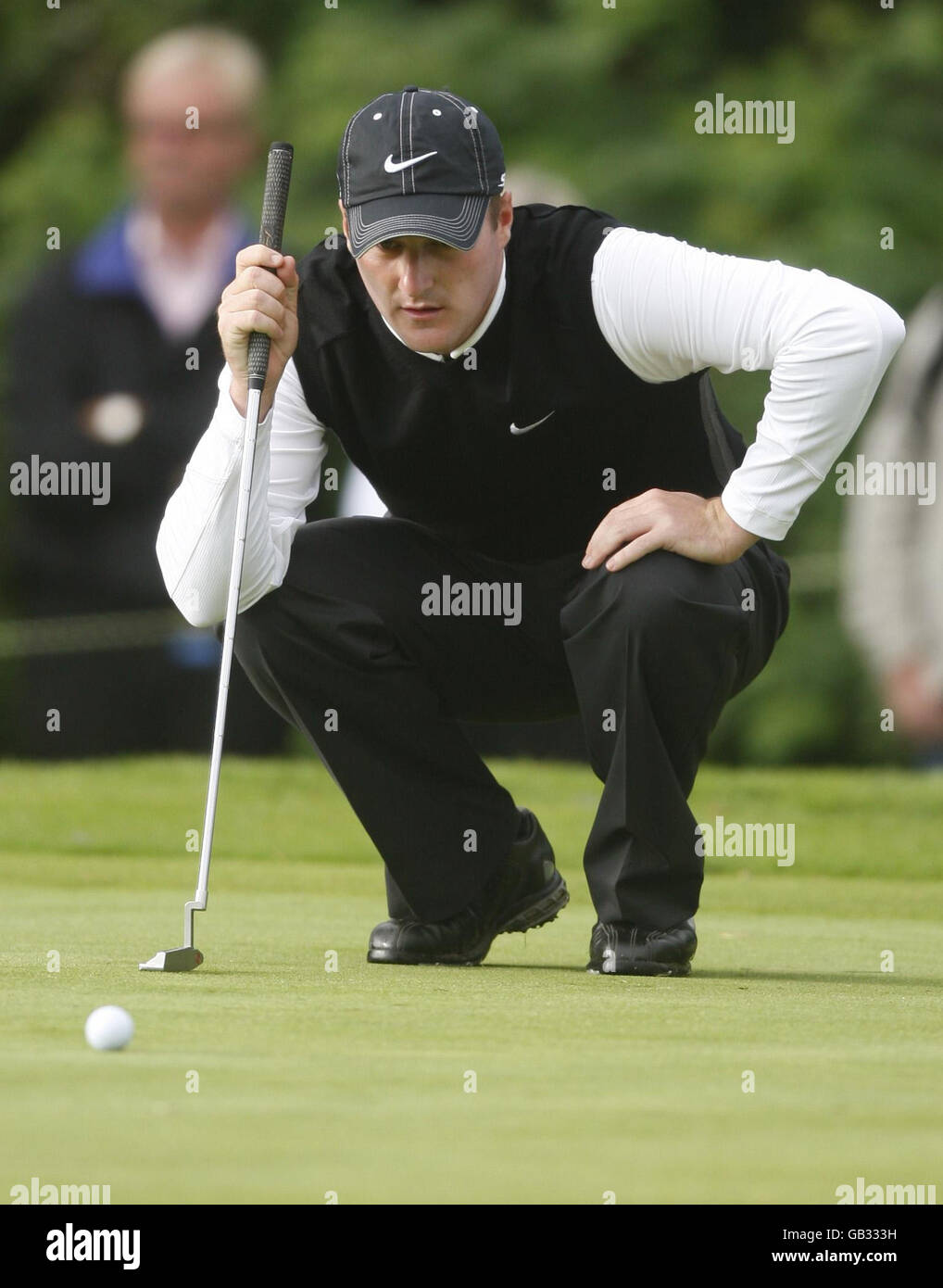 Scotland's Marc Warren on the 13th during Round Two of the Johnnie ...
