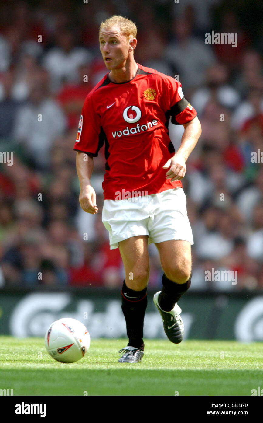 Soccer - FA Community Shield - Manchester United v Arsenal Stock Photo ...
