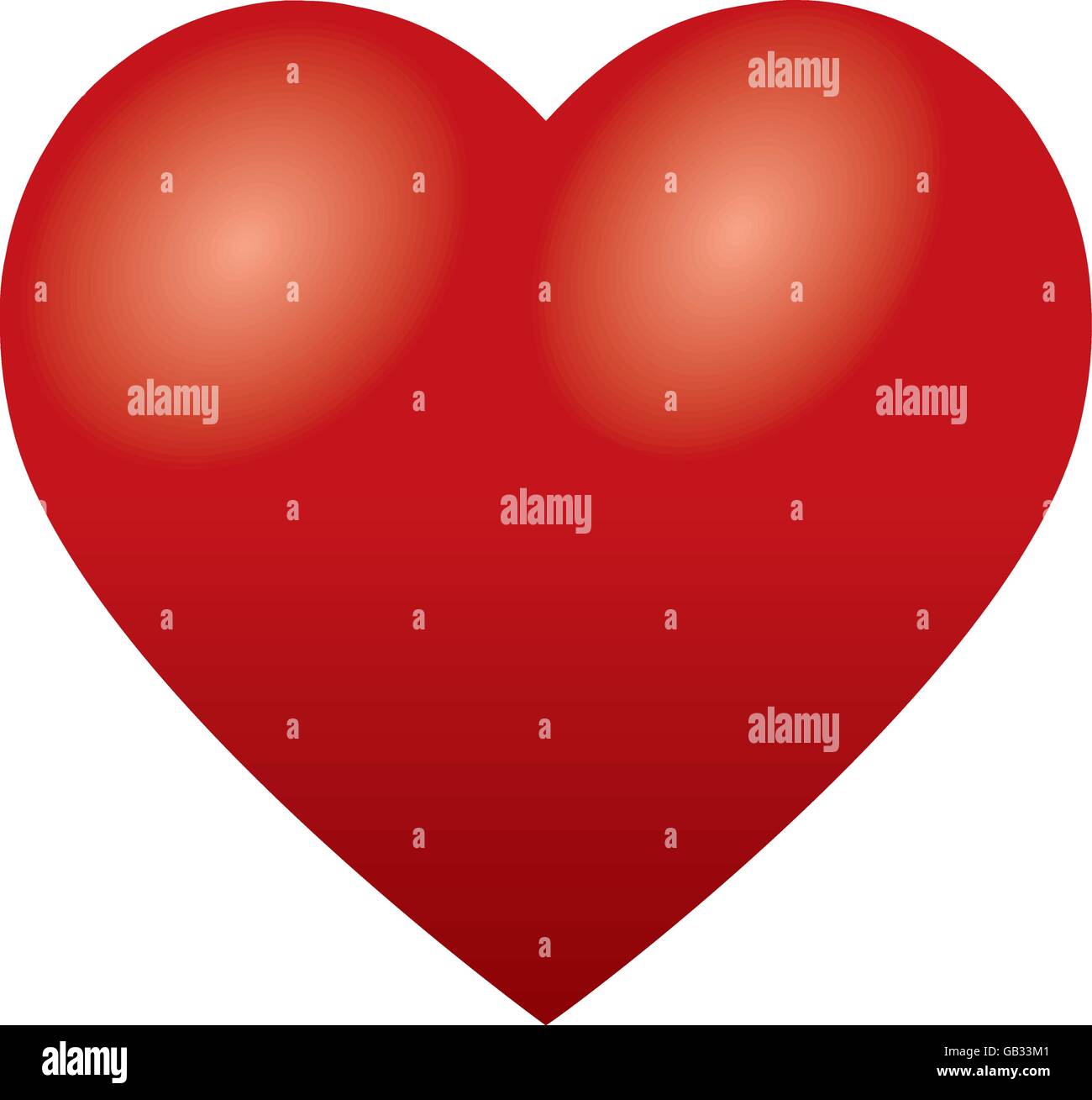 Vector illustration of a heart Stock Vector Image & Art - Alamy