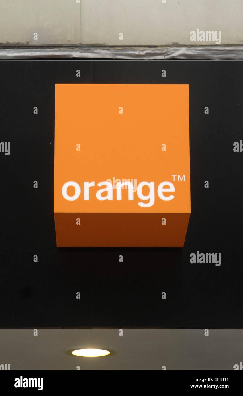 Orange logo orange tm hi-res stock photography and images - Alamy