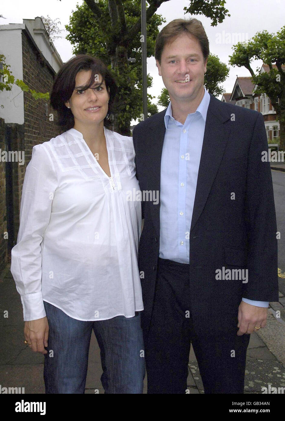 Half length mid top holding hands smiling mangsb hi-res stock ...