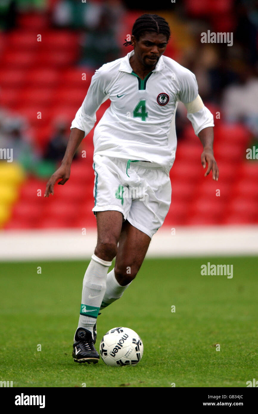Soccer - International Friendly - Venezuela v Nigeria. Kanu, Nigeria ...