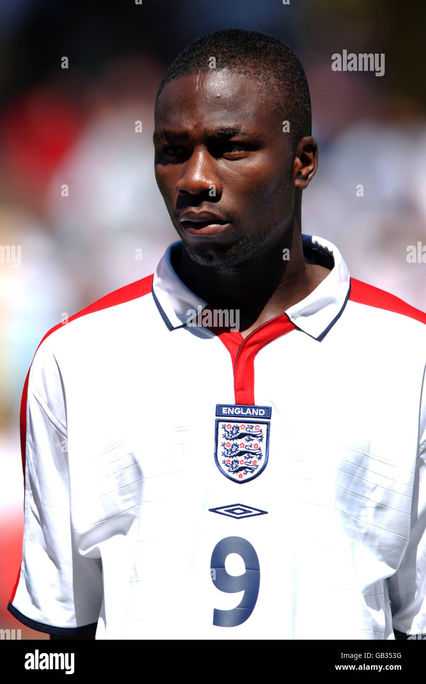 Soccer - Pepsi U17 Tournament - England v Brazil. Moses Ashikodi ...