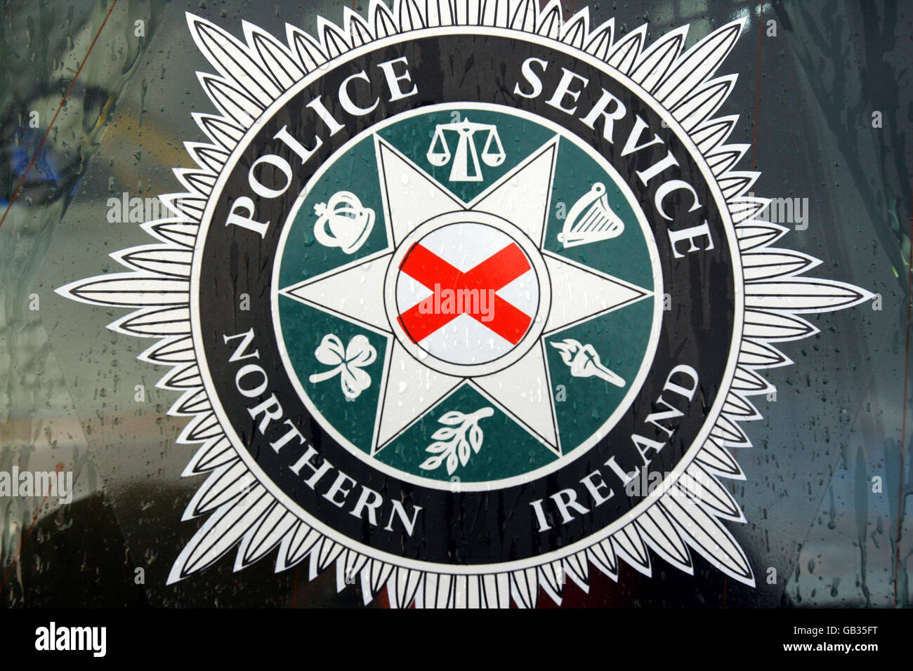Police service northern ireland badge hi-res stock photography and ...
