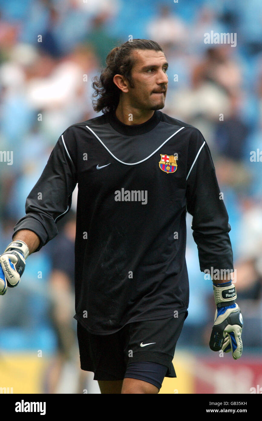 Soccer - Friendly - Manchester City v Barcelona. Rustu Recber ...